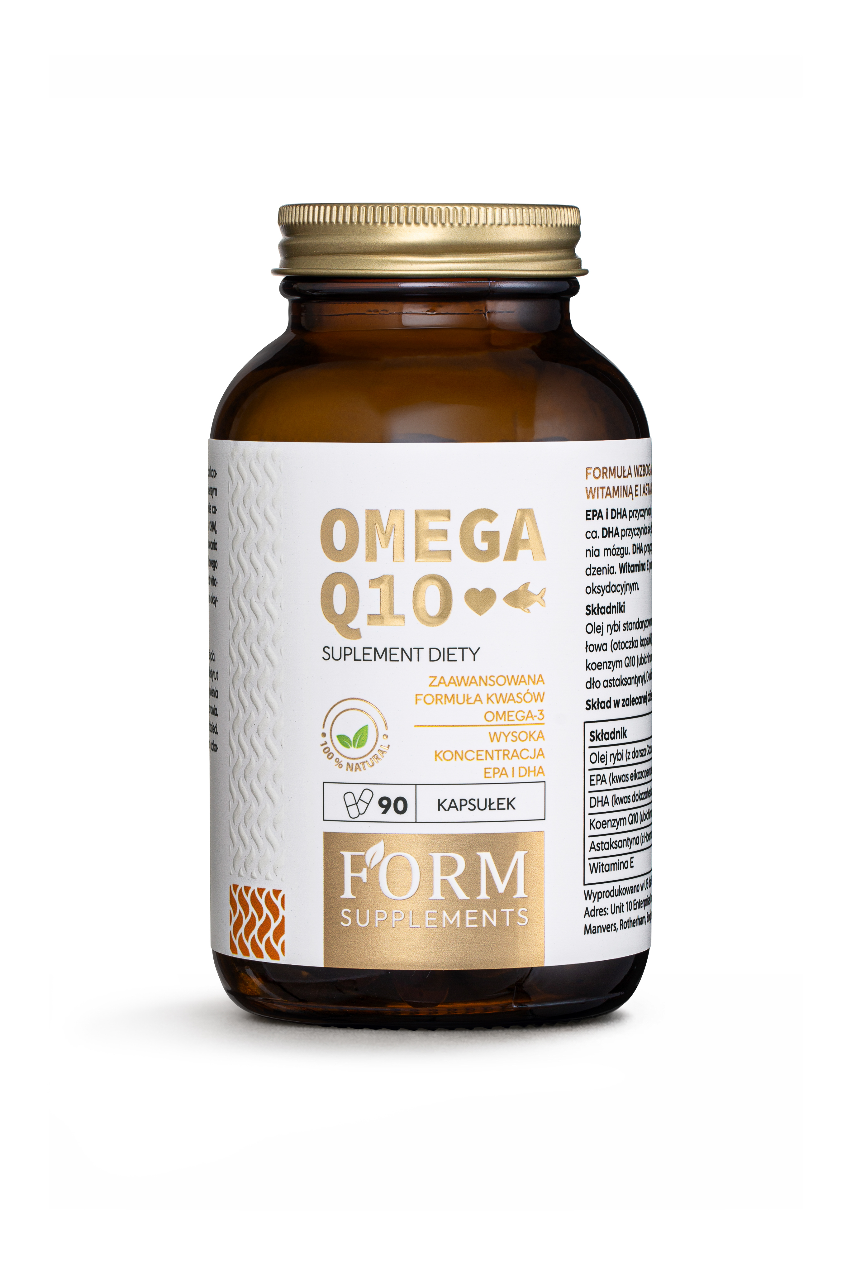 Form Supplements Omega Q10 90 kaps